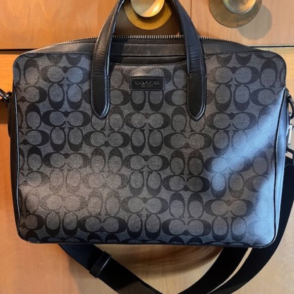 Coach | Bags | Penn Brief In Signature Canvas Coach C2837 | Poshmark